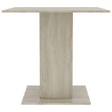 vidaXL Dining Table Kitchen Table Dining Room Dinner Table Engineered ...