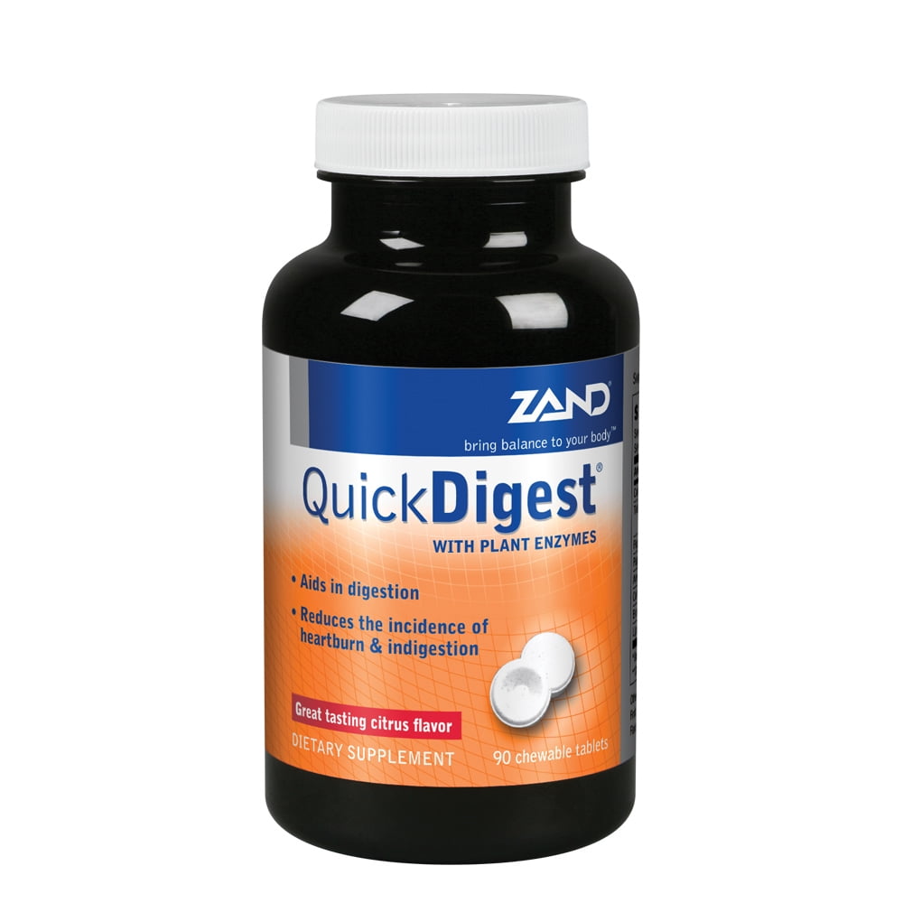 Zand Quick Digest with Plant Enzymes | Healthy Digestion Support w ...