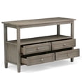 Simpli Home Warm Shaker Console Sofa Table - Walmart.com