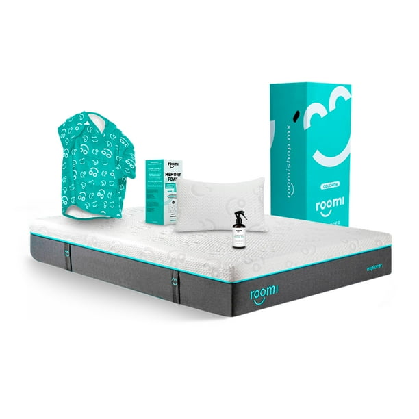Colchón Individual Roomi Explorer Más Almohada, Coomfi Adulto y ...