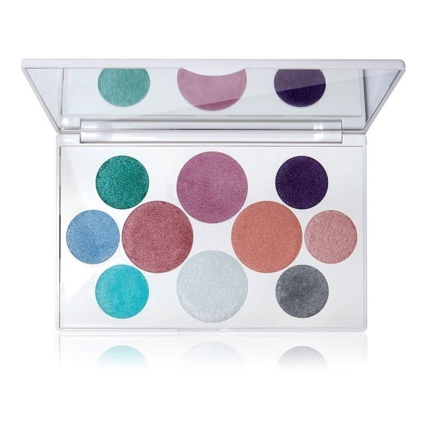 CRAYOLA Paleta de Sombras Eyeshadow Palette Mermaid 10 tonos blanco ...