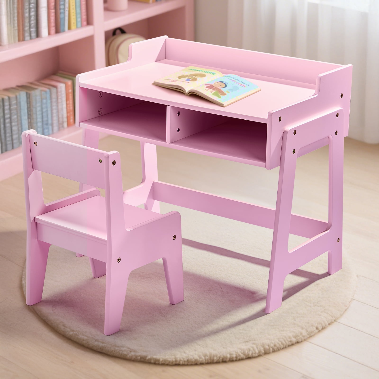 Click here for Ktaxon Toddler Table And Chair Set  Kids Desk For... prices
