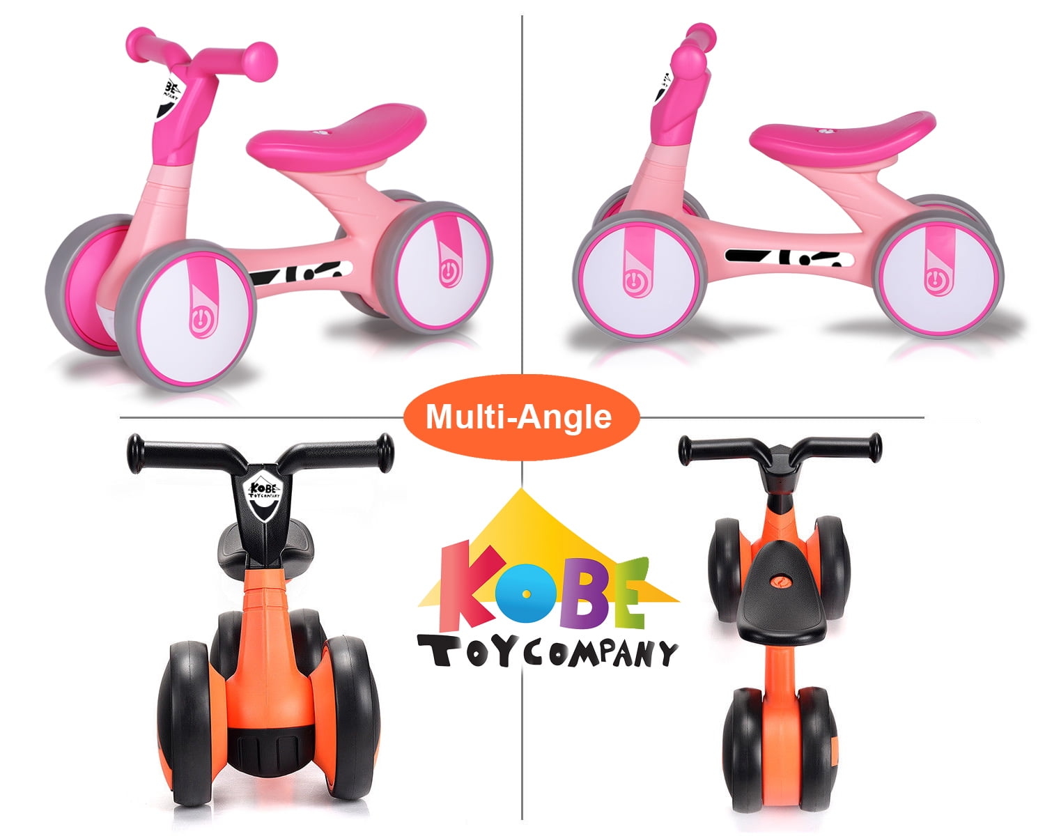 KOBE TINY TRIKE Balance Running Walker Helper - No Pedals - Perfect ...