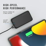Pocket Juice Endurance AC 10,000mAh, Portable Power Bank Charger with ...