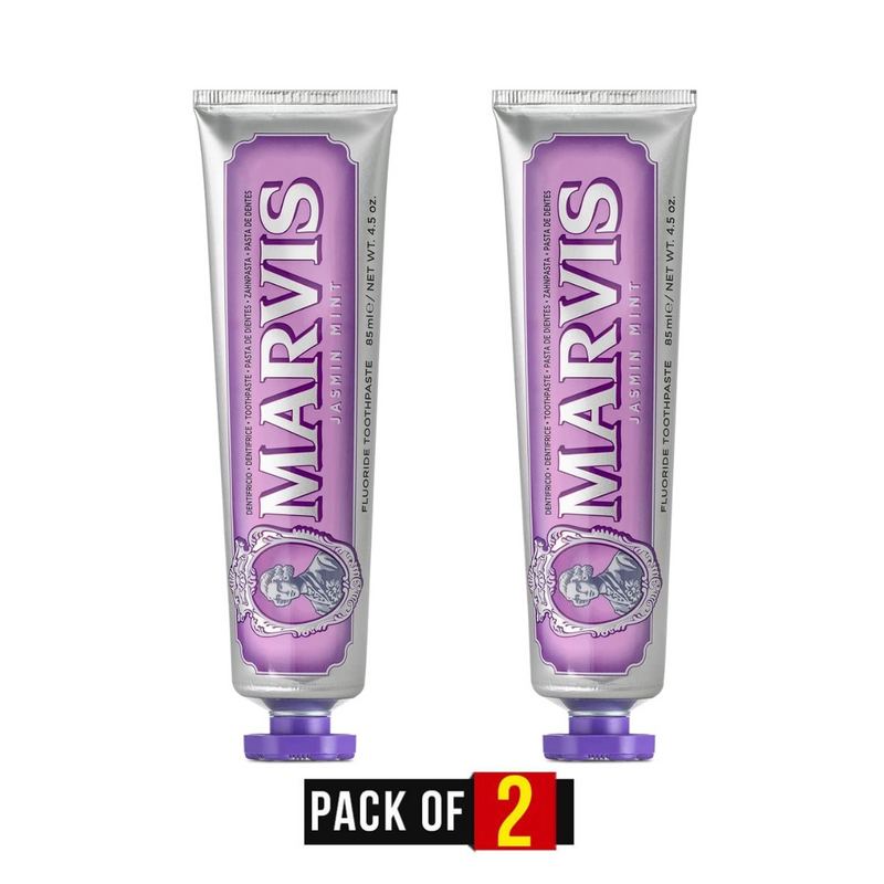Marvis Toothpaste Jasmine Mint 2 x 85ml - Walmart.com