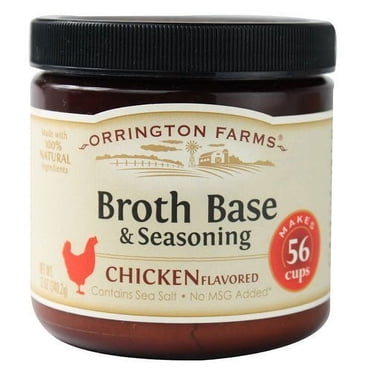 Orrington Farms Low Sodium, Gluten-Free Chicken Flavored Broth Base ...