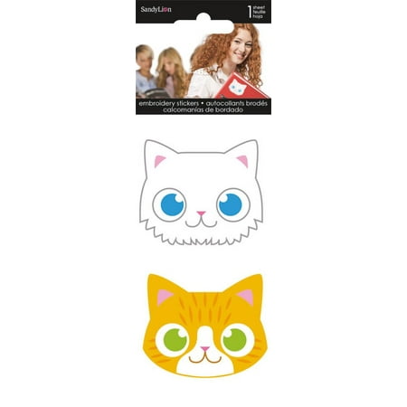 SandyLion Sticker Embroidered Cats | Walmart Canada