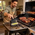 Electric BBQ Brush 1100Rpm High Torque Steel Wire Bristle Rechargeable ...