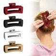 Clips Soft & Flexible Cozy Claw Clip, Unsnappable Silicone Hair Clip ...