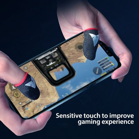5 Pairs Gaming Fingertip Covers Touch Screen Sleeves for Mobile Game ...
