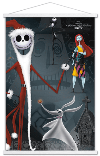 Disney Tim Burton's The Nightmare Before Christmas - Collage Wall ...