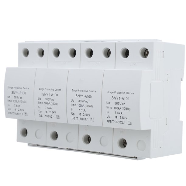 Surge Protector,4P Surge Protector Arrester Circuit Breaker Surge ...