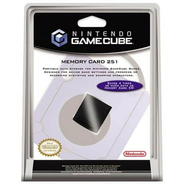 GameCube Console Memory Card 251 - High Capacity Game Save Storage ...