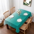 Blue Green Graduality Table Cloth 60x84in, Waterproof Rectangle ...