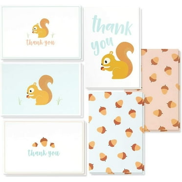 1 Jumbo Funny Thank You Card with Envelope (8.5 x 11 Inch) - Octopus ...