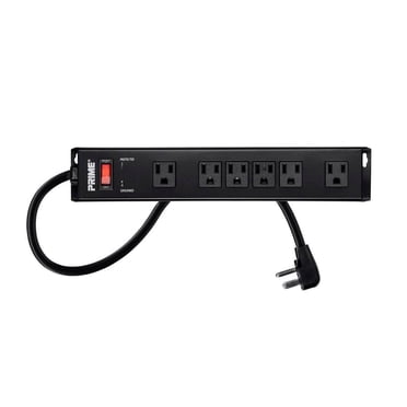 Inland 8-Outlet Heavy Duty Surge Protector with 6 ft. Power Cord ...
