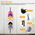 20 Baseball Cap Holder, TSV Closet Cap Racks, Closet Hanging Cap Keeper ...