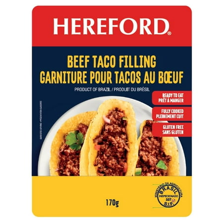 Hereford Beef Taco Filling 170g, Hereford Beef Taco Filling - Walmart.ca