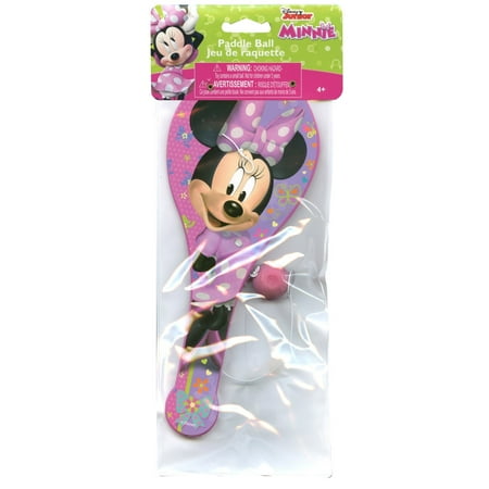 Disney Officially Licensed Minnie Mouse Paddle Ball Girls Toy | Walmart ...