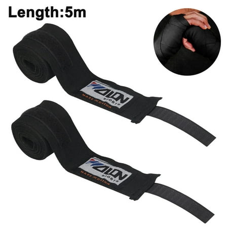 1 Pair Professional Handwraps semi Elastic Hand Wraps with Thumb Loop ...
