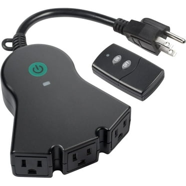 Woods 59781 Indoor Wireless Remote Control with Countdown, White ...