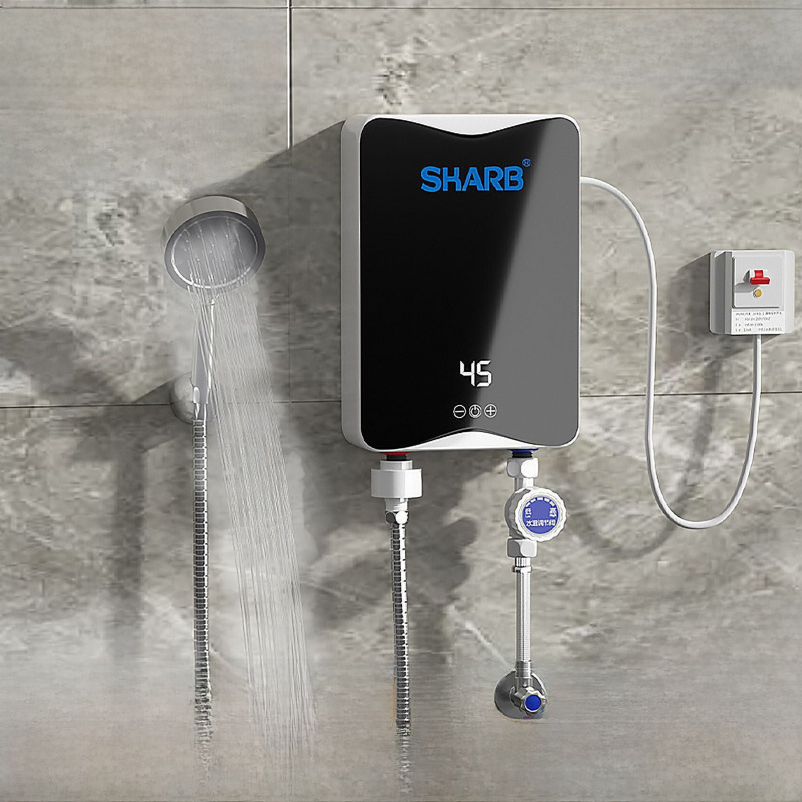 Calentador de agua eléctrico instantáneo de calentamiento rápido de frecuencia variable de ...