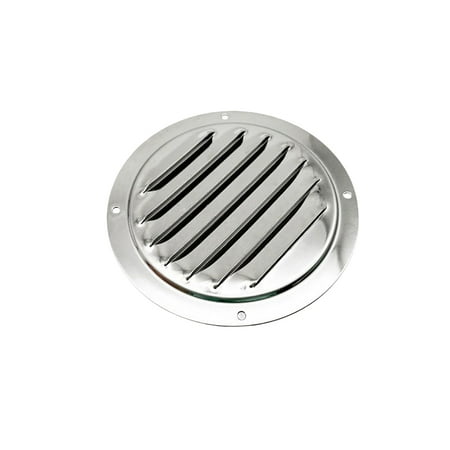 Maoww Louver Vents 4 inch Round Grille Ventilation Stainless Steel ...