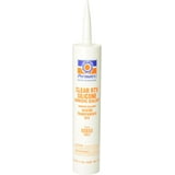 Permatex 80855 Clear RTV Silicone Adhesive Sealant, 11 oz. - Walmart.com