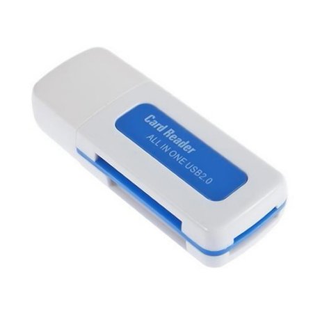 4-in-1 Multiport High-speed Portable Memory Card Reader With Micro-sd ...