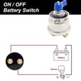 High Current Disconnect Switches 12/24V Shut Off Switches for Efficient ...