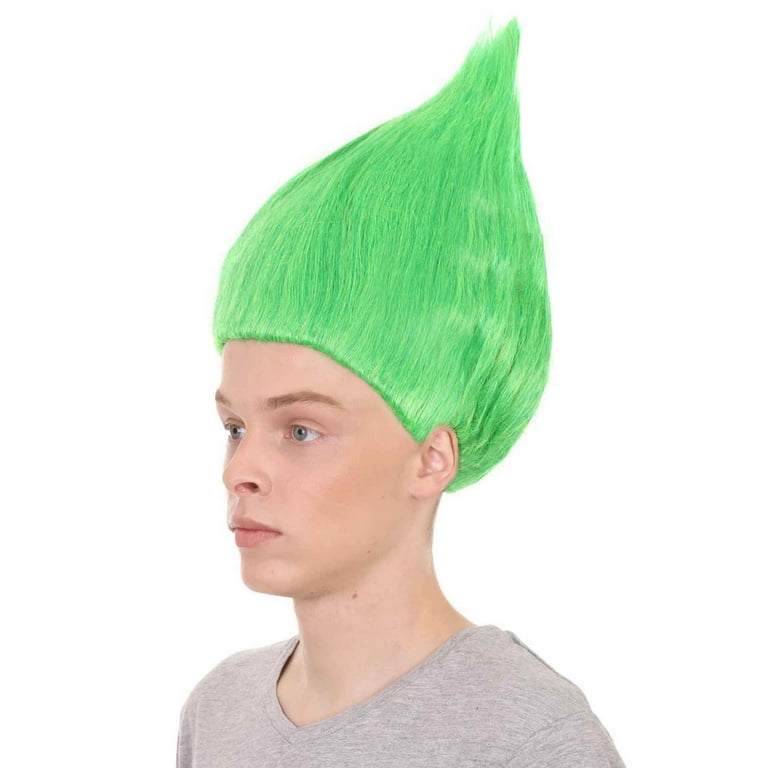 HPO| Unisex Troll Wig Collection Multiple Color Options