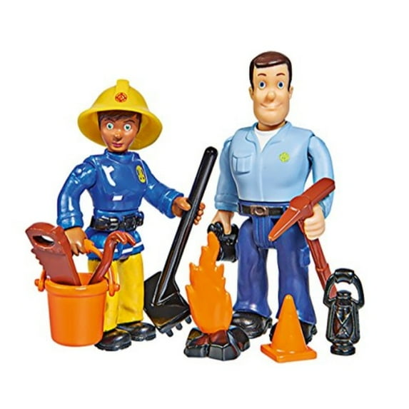 simba 109251026 fireman sam figures double pack ii 4 assorted - Walmart.com