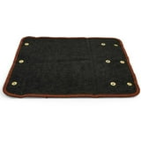 Camco 42938 Premium Wrap Around RV Step Rug, Turf Material (22" x 20 ...