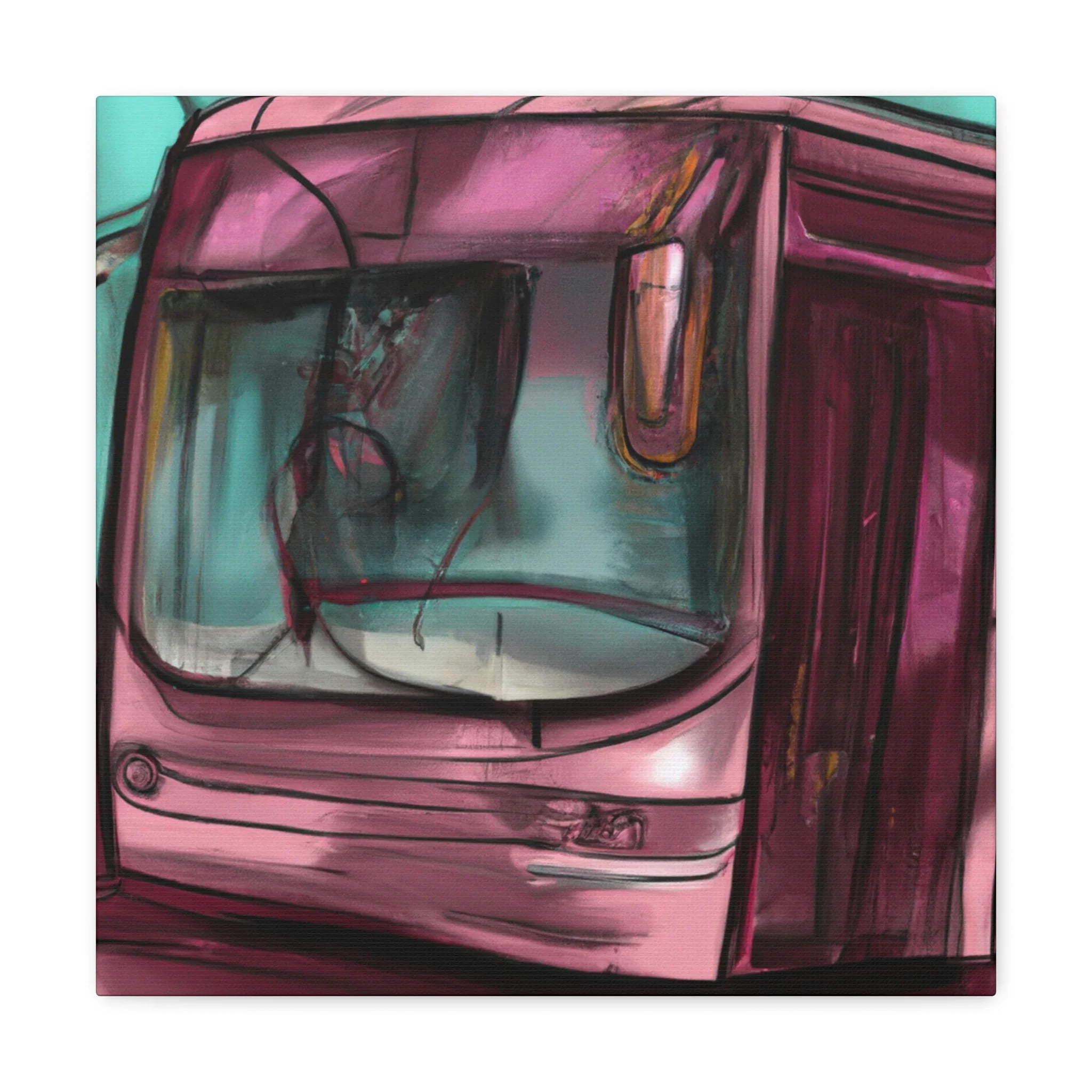 Bus Station Idyllic - Canvas - Walmart.com