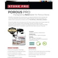 Stone Pro Porous Pro Sealer for Sealing Travertine, Limestone, Marble ...