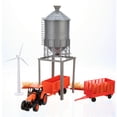 Kubota M5-111 Tractor and Grain Bin Playset - Walmart.com