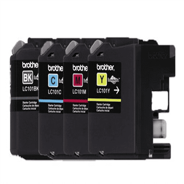 Brother Genuine LC103 4-Color High Yield Ink Cartridge Set (LC103BK ...