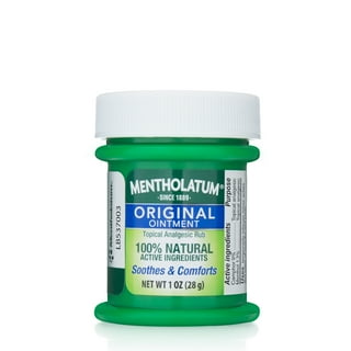 Mentholatum ® Original Chest Rub Ointment 3 oz. Jar - Walmart.com