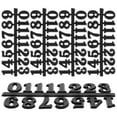 5 Sets Self Adhesive Clock Numbers Large Kit DIY Digital Plate ...