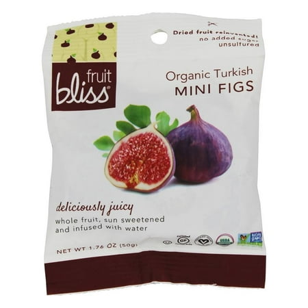 Fruit Bliss - Organic Turkish Mini Figs - 1.76 oz. - Walmart.com
