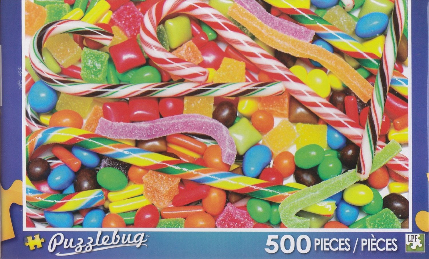 puzzlebug 500 piece puzzle ~ colorful sweets - Walmart.com