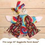 Gaggleville Hippie Goose Outfit, Fits Large 23" H Statue, by Fox Valley ...
