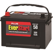 EverStart Maxx Lead Acid Automotive Battery, Group Size 124R 12 Volt ...