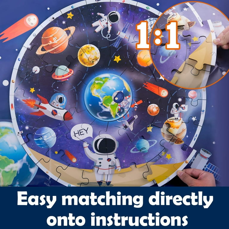 Giant Floor Puzzle Solar System