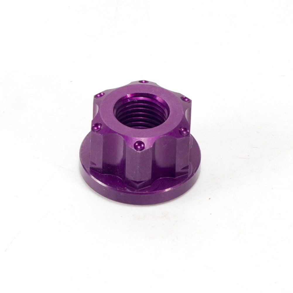 QXKE M9 Bike Bicycles Track Wheel Nuts Wheels Hub Axle Integrated ...