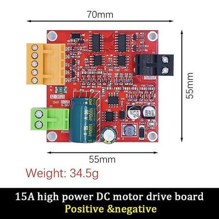 Dc Motor Drive Module Reversing Pwm Speed Dual H Bridge Stepper Motor ...