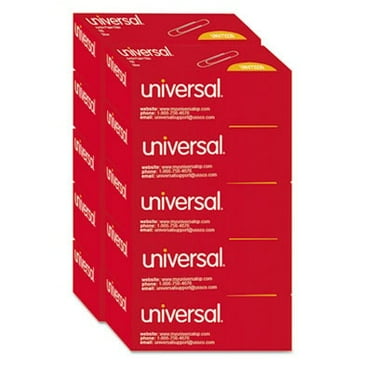 Universal Nonskid Paper Clips, Wire, Jumbo, Silver, 1000/Pack -UNV72240 ...
