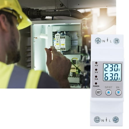 Voltage Protector Single Phase Voltage Protector Auto Recovery Voltage ...