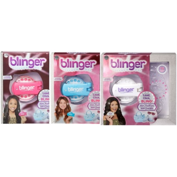 Blinger Diamond Collection Glam Styling Tool - Load, Click, Bling! Hair ...