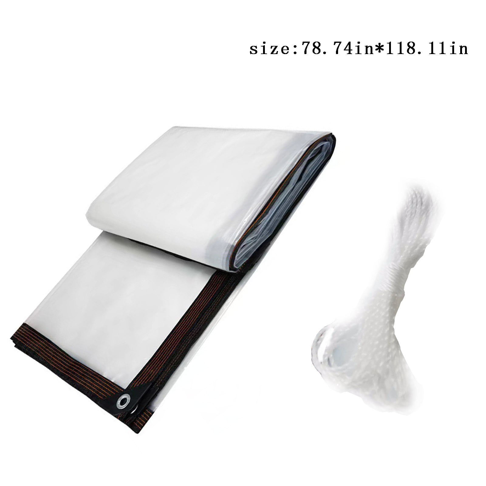 Click here for Vaidha Transparent Pe Waterproof Tarpaulin All-Wea... prices